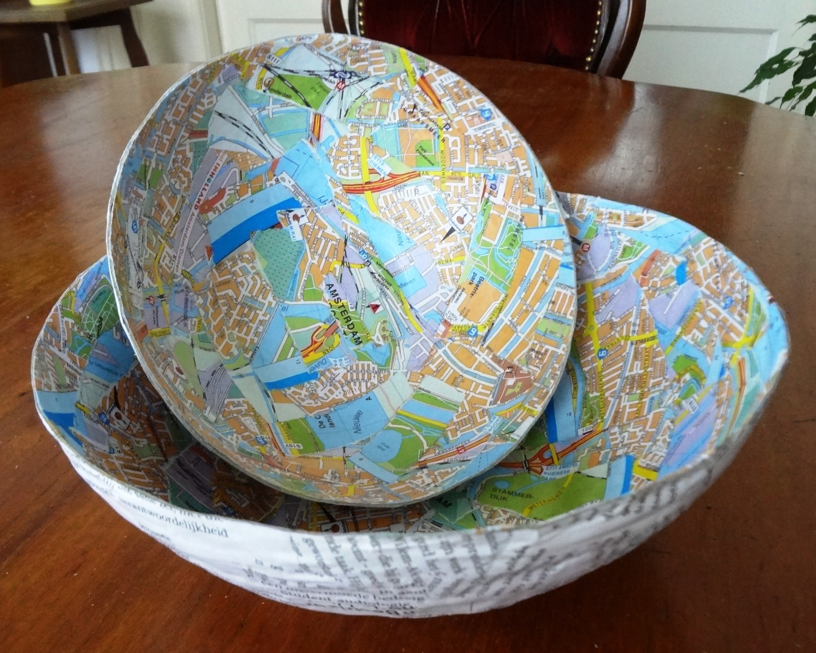 Vintage Paper Bowl How To Make A Paper Bowl Papercraft Decoupage