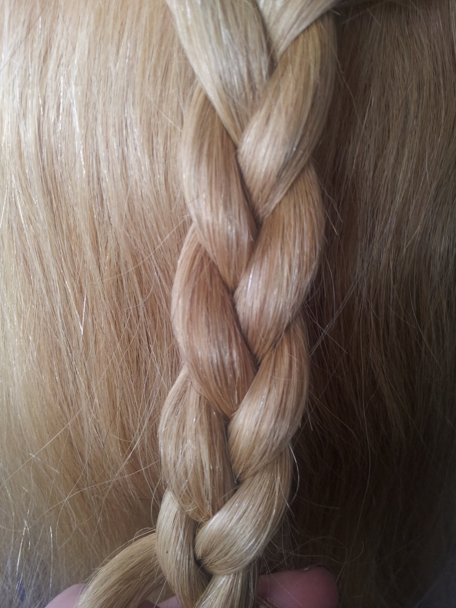 How To Do A Basic Three Strand Braid How To Style A Braid Plait Beauty On Cut Out Keep