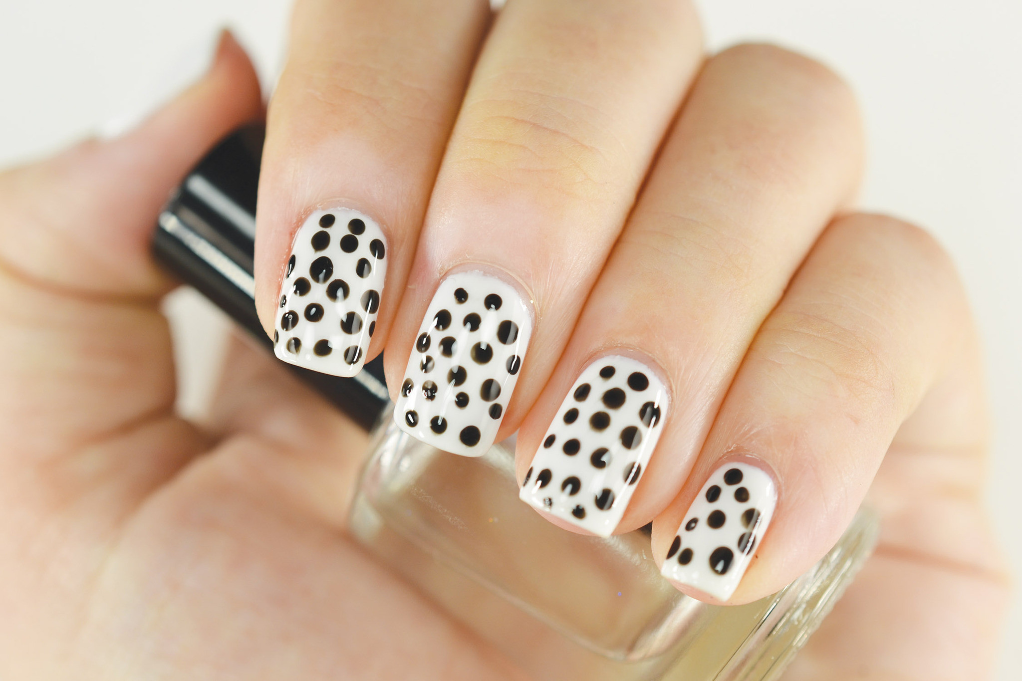 Dot Nail Art Method Bobby Pin Extract From Homemade Nail Polish By 