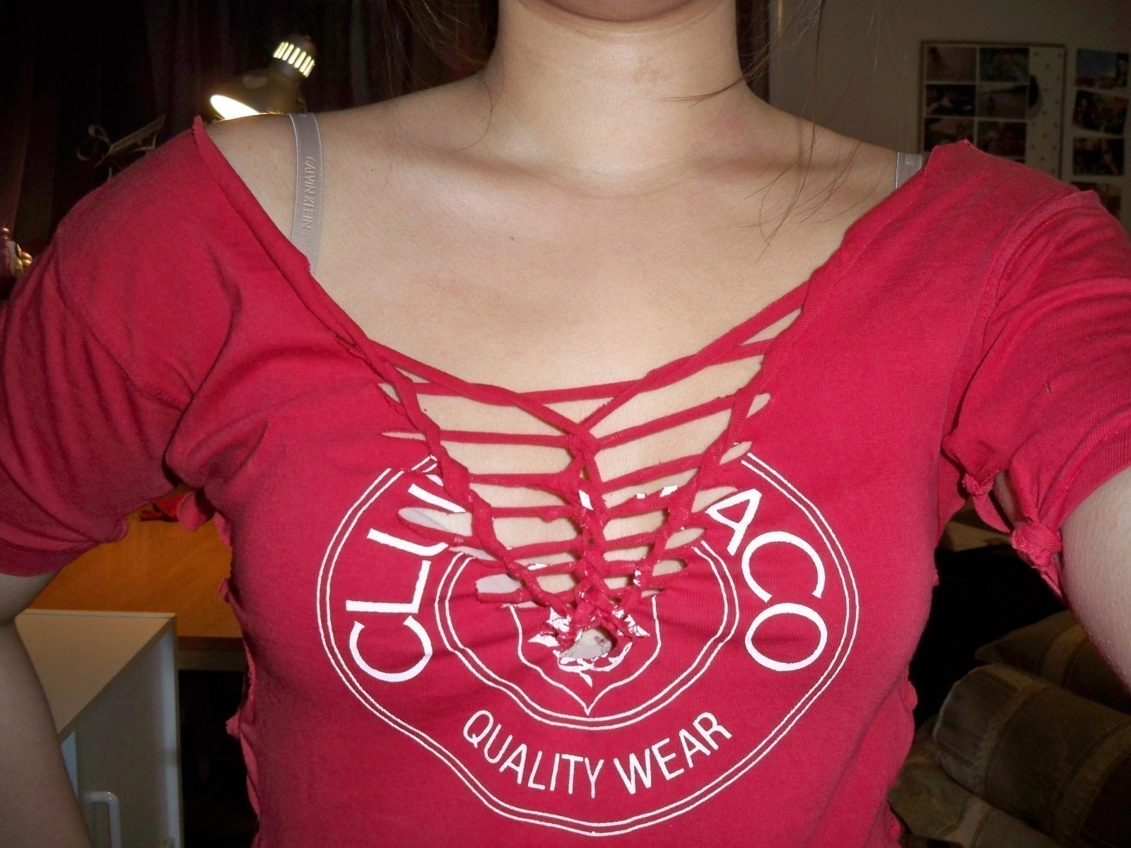 Cut Up The Front Of Your T Shirt Simple Diy Tutorial How To Cut Up A 