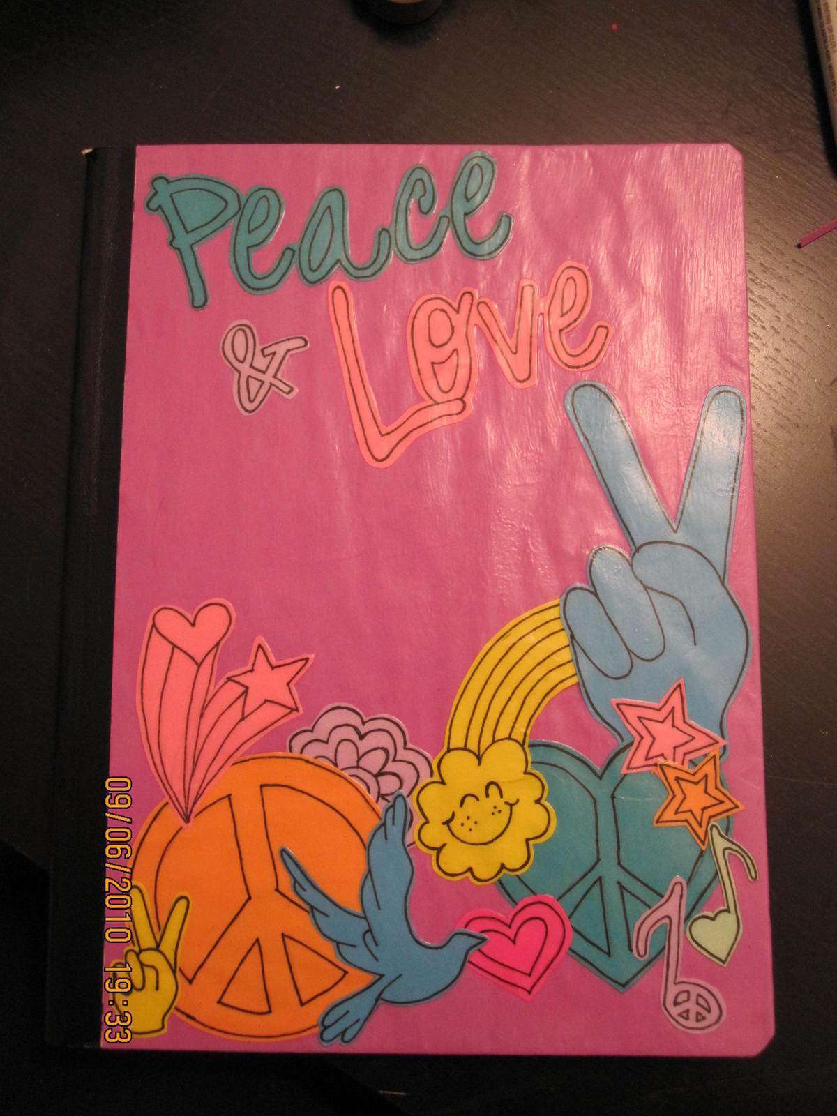 Covered Composition Book An Altered Journal Decorating On Cut Out 