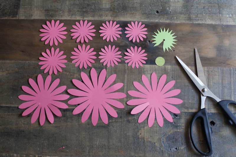 Make Your Own Paper Gerbera Daisies How To Make A Paper Flower 
