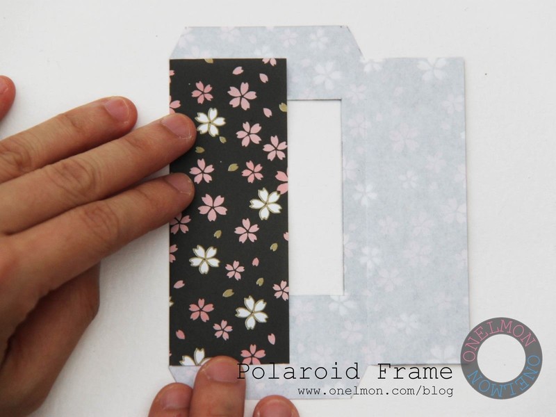 Polaroid Frame How To Make A Frame Photo Holder Papercraft On Cut 