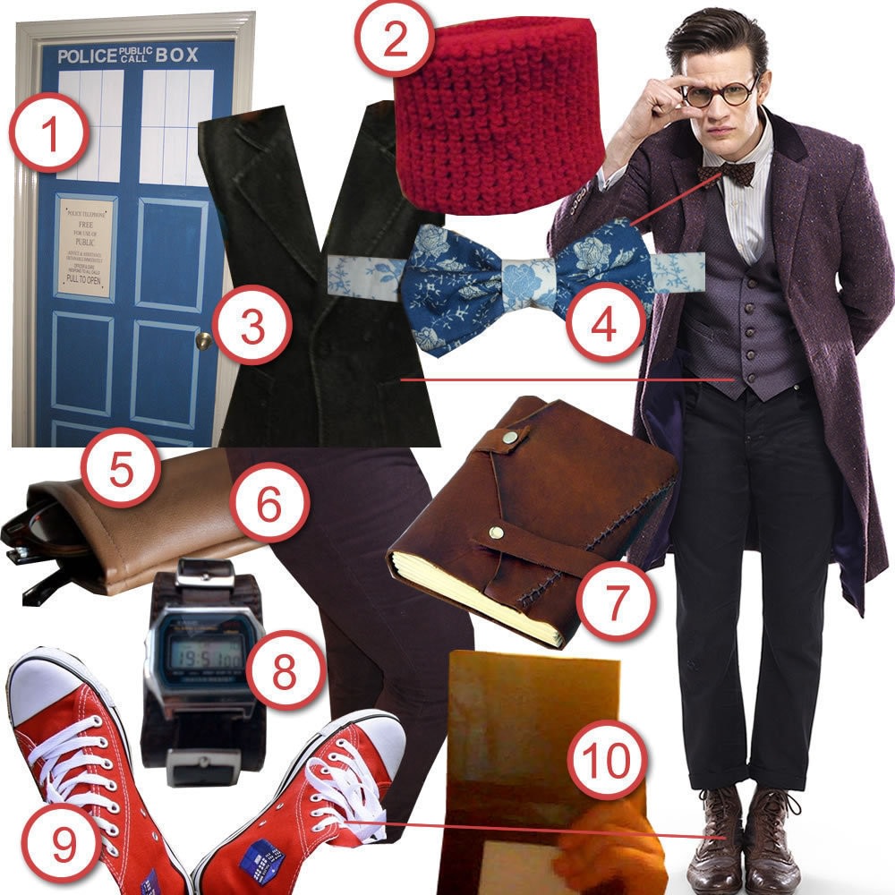 Dr Who · DIY The Look · Cut Out + Keep Craft Blog
