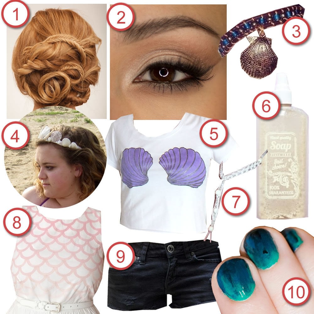 Mermaid Style · DIY The Look · Cut Out + Keep Craft Blog