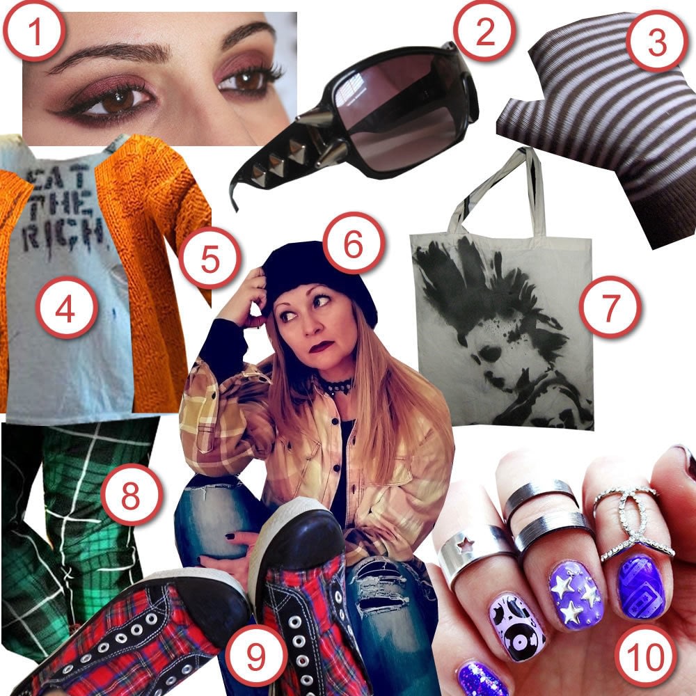 Grunge Look · DIY The Look · Cut Out + Keep Craft Blog