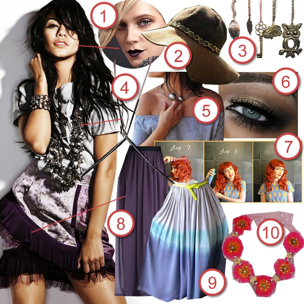 Vanessa Hudgens · DIY The Look · Cut Out + Keep Craft Blog