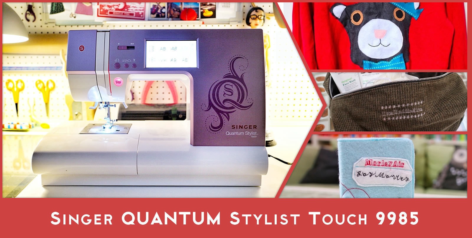 Singer QUANTUM STYLIST™ TOUCH 9985 · Craft Test Sidekicks · Cut Out ...