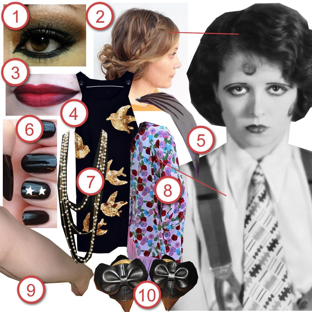 Clara Bow · DIY The Look · Cut Out + Keep Craft Blog