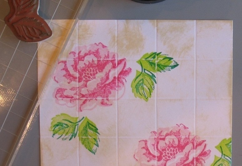 How To Create A Faux Tile Background · Technique Tuesday · Cut Out ...