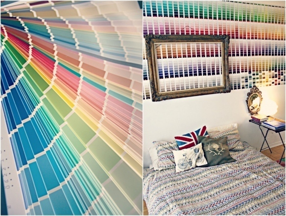 Paint Sample Wall Art · Craft Finds · Cut Out + Keep Craft Blog