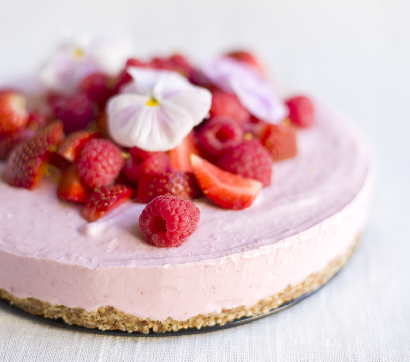 Frozen Pink Cheesecake · Recipe Finds · Cut Out + Keep Craft Blog