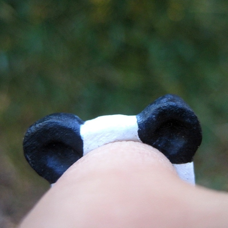 Panda Ears Ring · An Animal Ring · Woodwork and Decorating on Cut Out ...