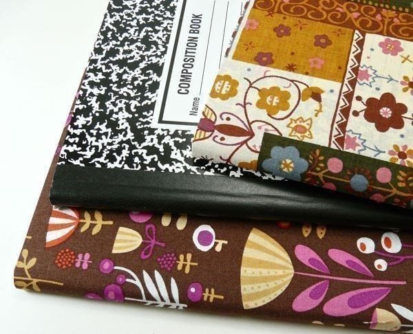 Composition Book Cover How To Make A Notebook Journal Sewing On Cut 