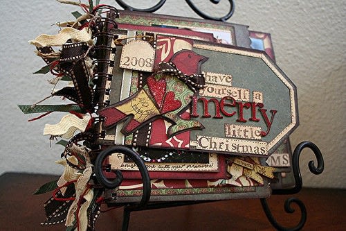Christmas Mini Album · How To Make A Scrapbook · Papercraft and ...