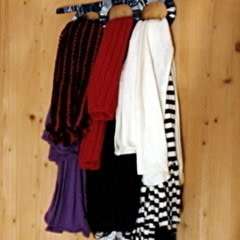Scarf Hanger · How To Make A Scarf Hanger · Construction on Cut Out + Keep