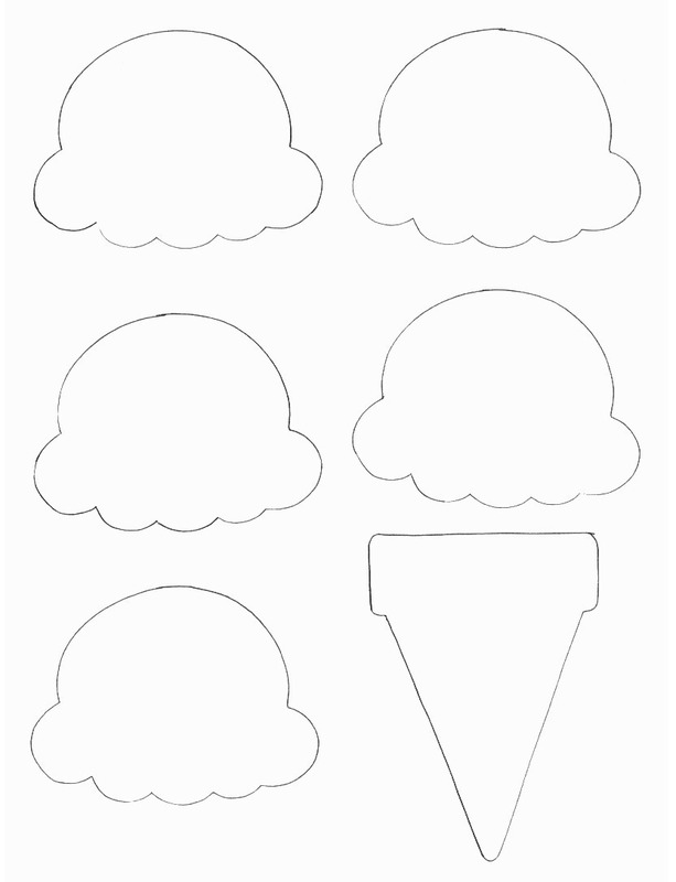 Paper Ice Cream Cone Project How To Make A Paper Model Decorating On Cut Out Keep