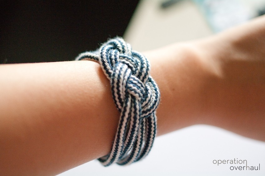 Nautical Rope Bracelet How To Make A Rope Bracelet Jewelry Making 