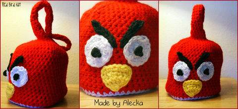 Red Bird Hat · An Animal Hat · Crochet on Cut Out + Keep · Creation by ...