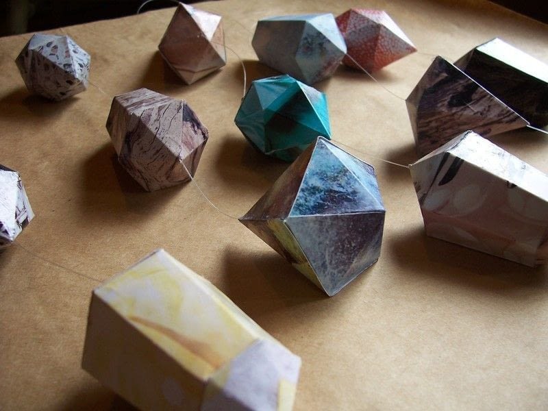 Paper Gems · An Origami Gem · Papercraft and Paper Folding on Cut Out ...