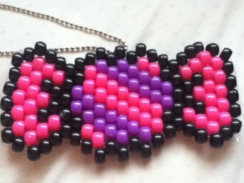Piece Of Kandi! · A Beaded Pendant · Creation by :)