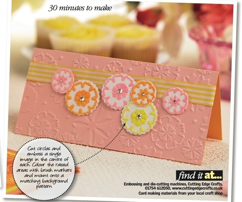 Surface Embossing · Extract from Crafts Beautiful by · How To Emboss An ...