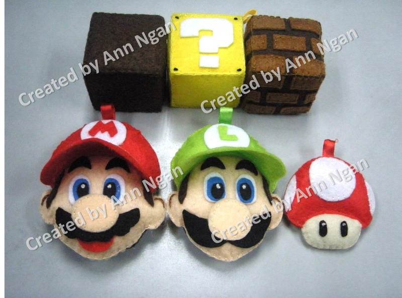 Kawaii Felt Mario · A Computer Game Plushie · Needlework, Sewing, and ...