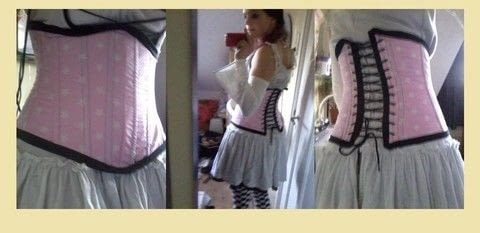 Pink Underbust · A Corseted Top · Sewing and Dressmaking on Cut Out + Keep