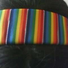 Ribbon Woven Headbands · A Ribbon Headband · Weaving on Cut Out + Keep