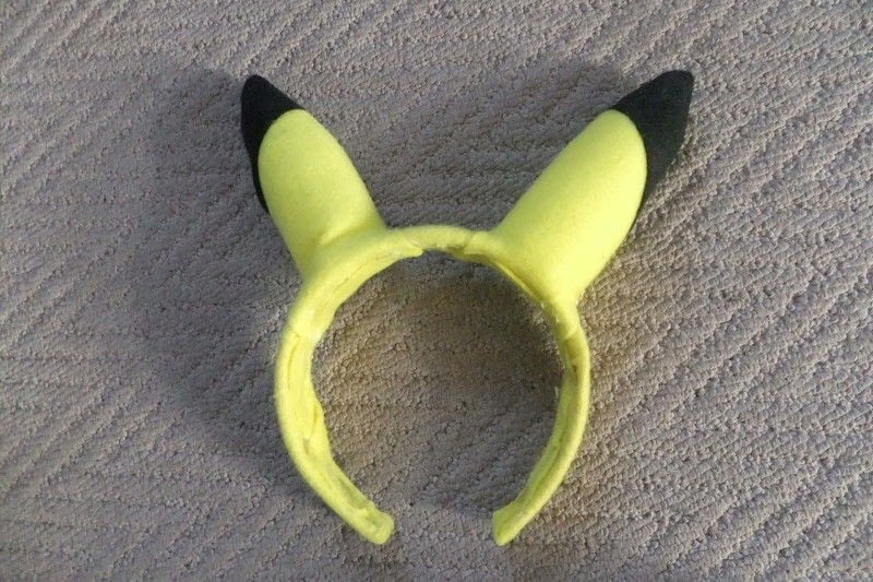 Pikachu Ear Headband · How To Make An Ear / Horn · Sewing on Cut Out + Keep
