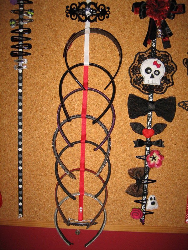 Hair Accessories Holder · A Hair Accessory Holder · Decorating on Cut ...