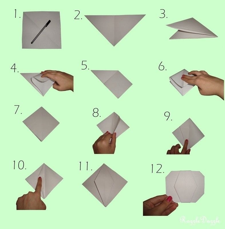 Cute Paper Pumpkins How To Make A Paper Bookmark Papercraft Paper Folding And Origami On 