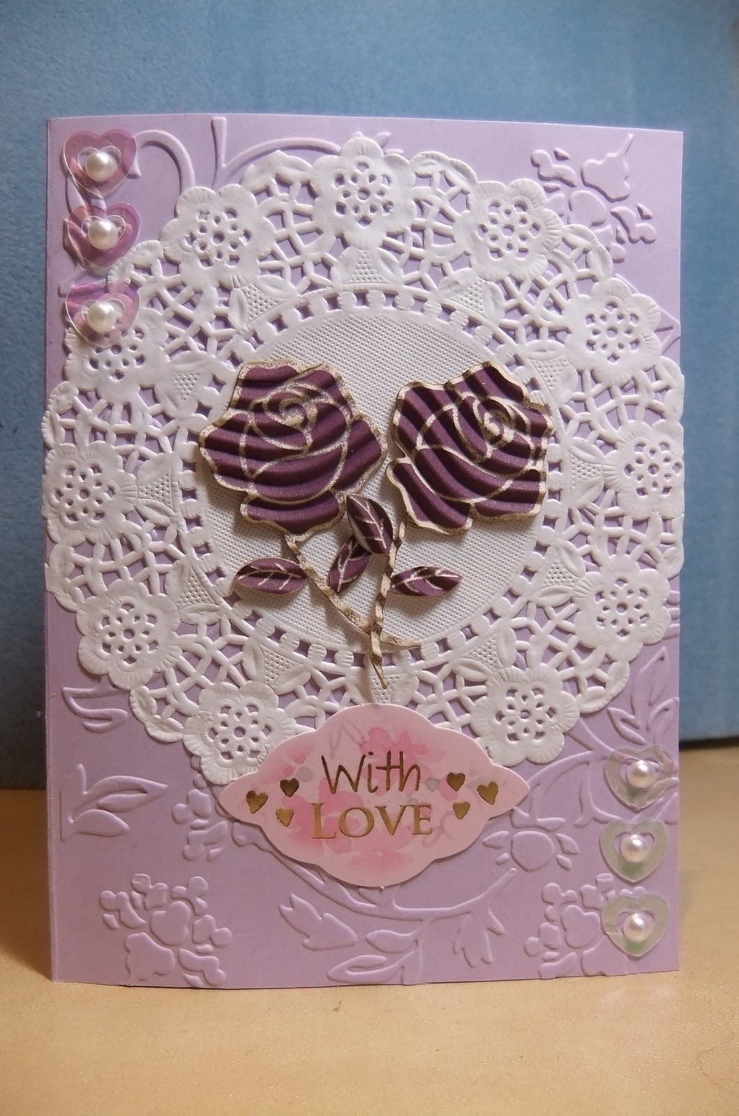 Embossed Card · An Embossed Card · Papercraft and Cardmaking on Cut Out ...