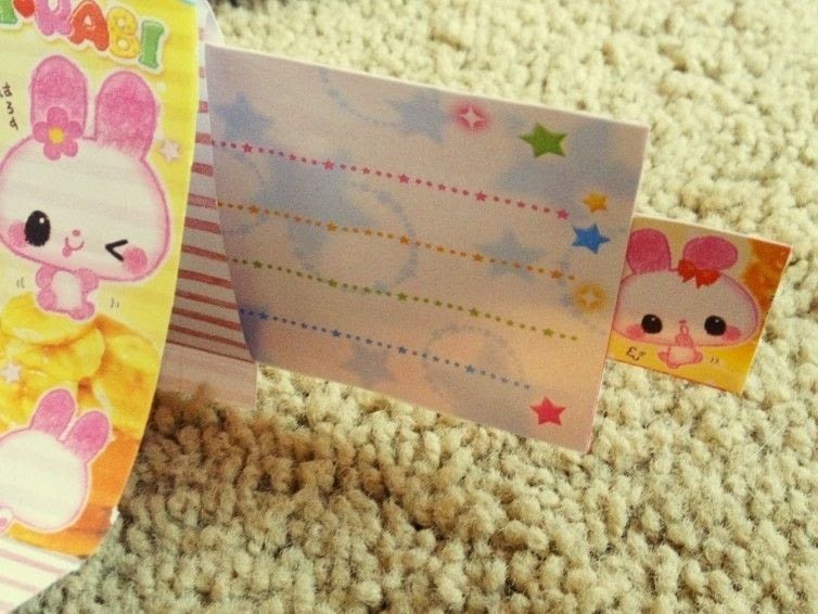 Accordion And Pull Tab Note Card Letter · How To Make A Greetings Card ...