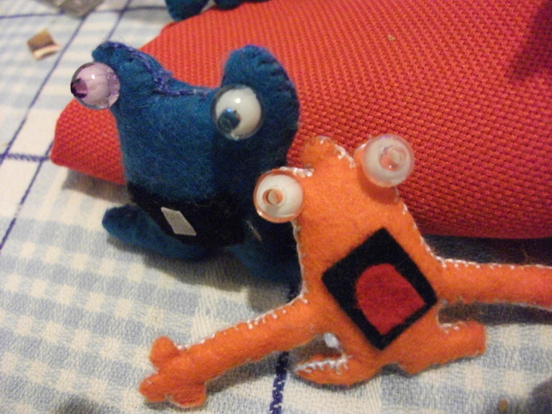 Felt Monsters · How To Make A Food Plushie · Sewing on Cut Out + Keep