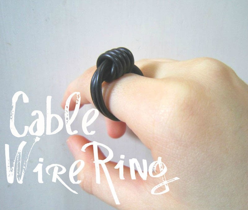 Cable Wire Ring ;) · How To Make A Wire Ring · Jewelry on Cut Out ...