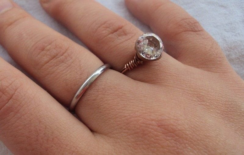 Copper Wedding Ring · A Wire Ring · Jewelry on Cut Out + Keep ...