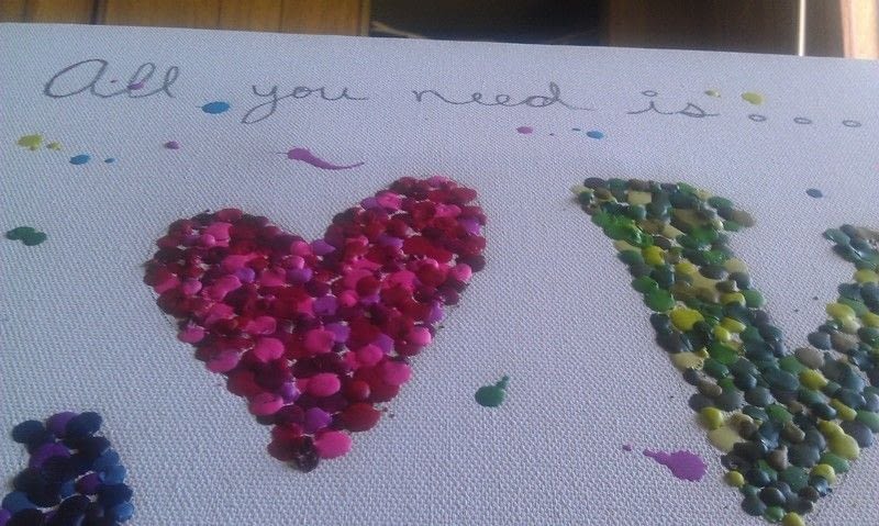 Crayon Design · How To Create A Piece Of Melted Crayon Art · Art on Cut ...