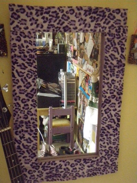 Leopard Print Mirror · A Wall Mirror · Decorating on Cut Out + Keep ...
