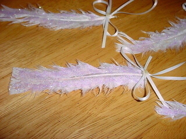 Honeydukes' Sugar Quill Ornaments · How To Make A Feather ...