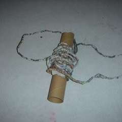 Make Paper Twine From Crepe Paper · How To Make A String · Papercraft ...