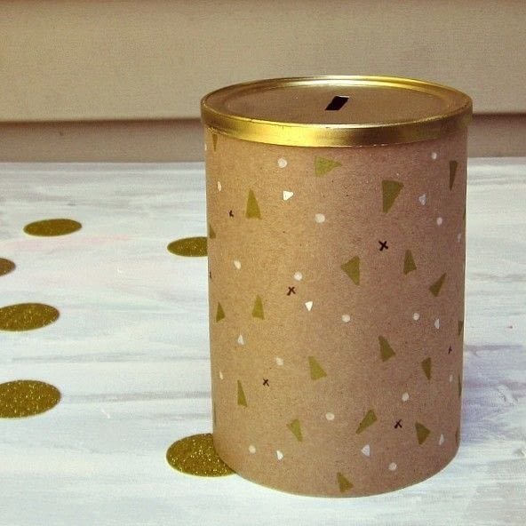 Diy Coin Bank · How To Make A Money Bank · Decorating on Cut Out + Keep