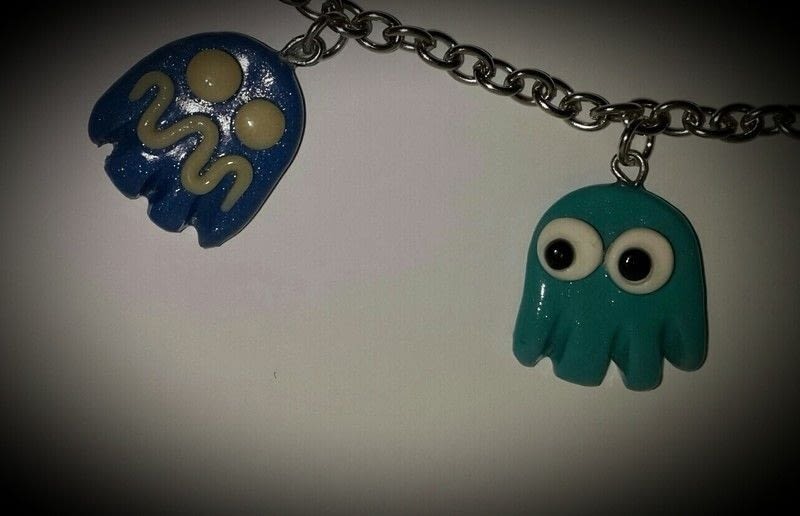 Pacman Polymer Clay · A Clay Character Necklace · Jewelry on Cut Out + Keep