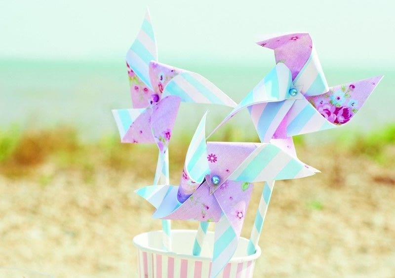 Pretty Pinwheels · Extract from Seaside Tinkered Treasures by Elyse ...