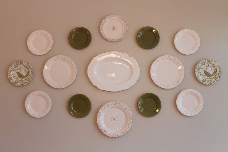Kitchen Plate Display · How To Make Wall Decor · Decorating on Cut Out ...