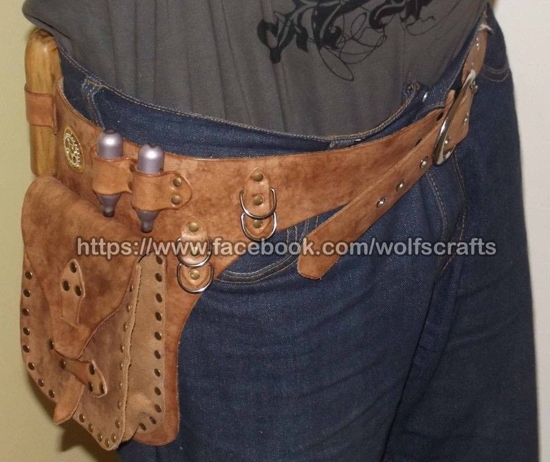 Engineers Belt With Built In Pouch · A Waist Bag · Sewing on Cut Out + Keep