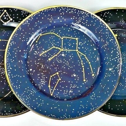 Constellation Dishes · How To Make A Plate · Decorating on Cut Out + Keep