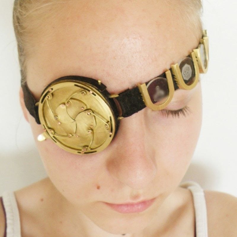 Steampunk Inspired Mechanical Eyepatch · How To Make Face & Body ...