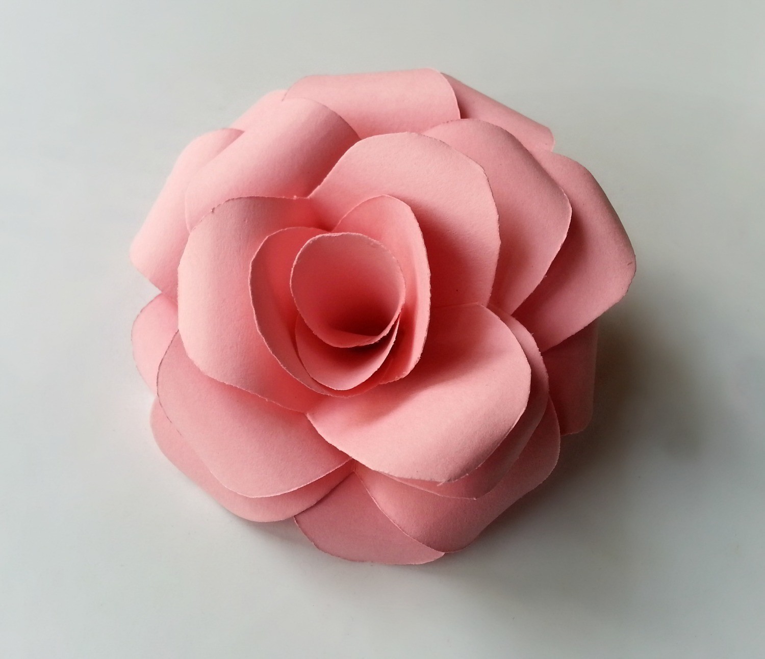 Diy Paper Rose How To Make A Flowers Rosettes Papercraft On Cut 