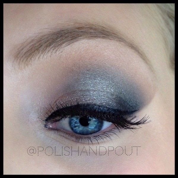 Silver Smokey Cat Eye · How To Create A Cat Eye · Beauty on Cut Out + Keep